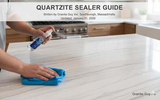 How to Seal Quartzite Countertops | MA Fabricator Guide