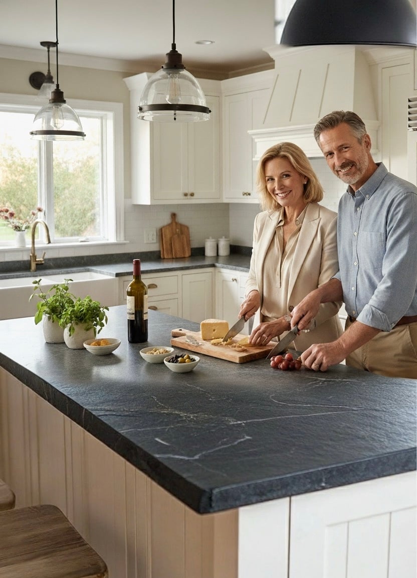 What Is Soapstone? Countertop Guide from a 30-Year Fabricator
